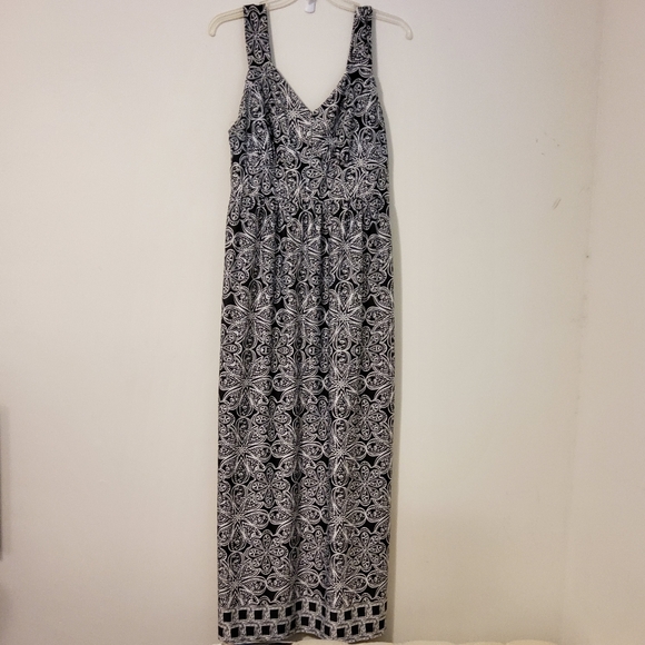 new directions | Dresses | New Directions Black And White Sleeveless ...